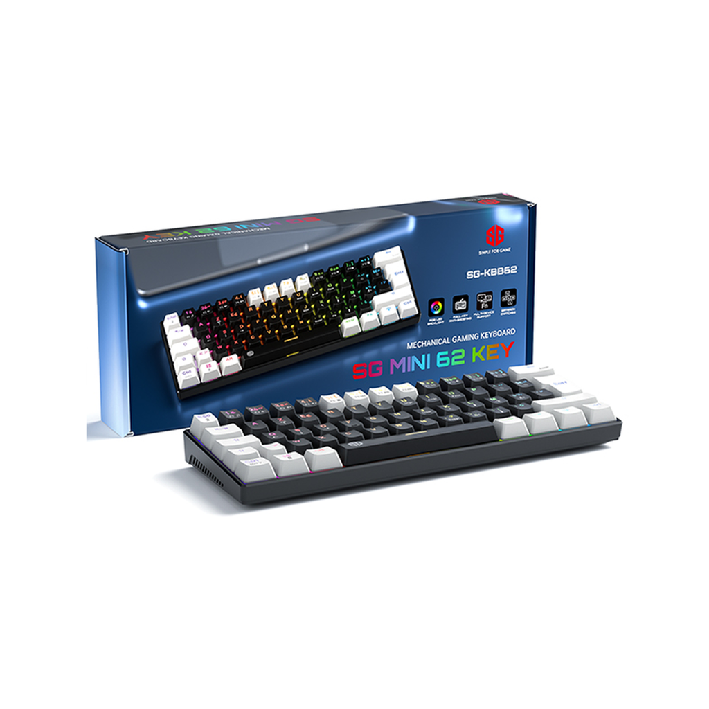 CLAVIER SG MINI 62 ARGB NOIR | Setupgame